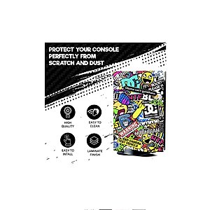 PS5 Console and PS5 Controller Skins Vinyl Decal Cover for Playstaion 5 Disk Edition Two Controllers By BrosGaming