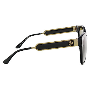 Tory Burch TY7161U Women's Sunglasses Black/Smoke Gradient 56