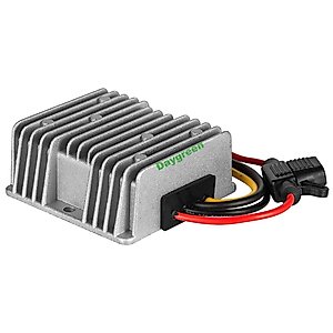 Voltage Regulator DC DC 36V 48V Step Down to DC 12V Buck Transformer Converter (36V/48V to 12V 20A)