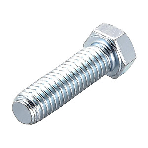 uxcell Hex Head Screw Bolts Carbon Steel 7/16”-14x1-1/2" Fastener Grade 5 UNC 10pcs