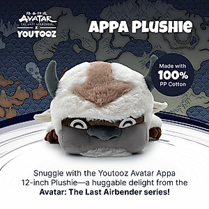 Youtooz 1 Ft Appa Plushie from Avatar The Last Airbender - Soft 100% Cotton Stuffed Collectible