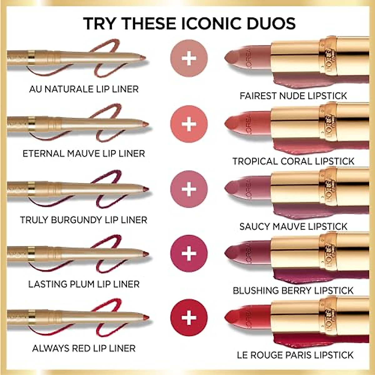 L’Oréal Paris Colour Riche Original Creamy, Hydrating Satin Lipstick with Argan Oil and Vitamin E, Peony Pink , 1 Count