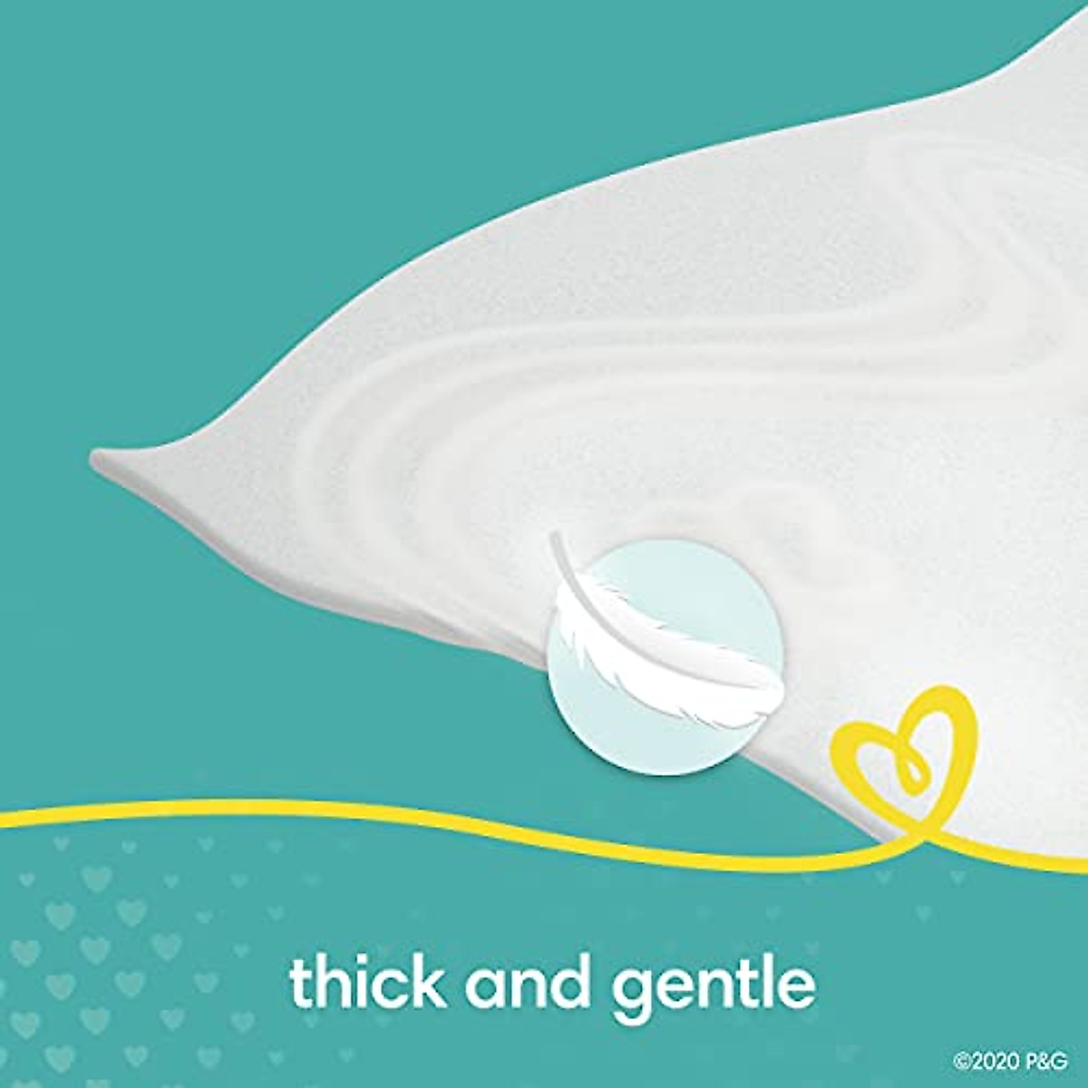 Pampers Sensitive Wipes Travel Pack 56 Count, (Pack of 8)