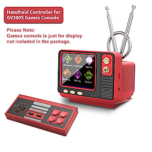 Handheld Gamepad Games Controller for GV300S Games Console (Red)