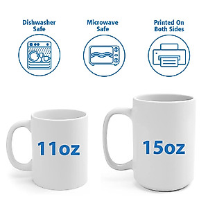 Personalized Name Floral Alphabet Mug, Custom Mug with Name and Initial, Name Mug Gift for Mom Sister Girls, Custom Name Mugs Gifts for Women & Men 980672