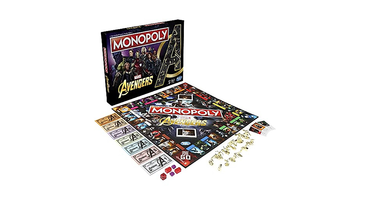 Monopoly Marvel Avengers Edition: Collect Heroes, Battle Thanos!