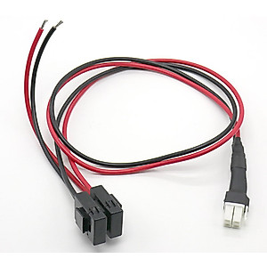 30A 1M Fuse 4 PIN Short Wave Power Supply Cord Cable for ICOM IC-7000 FT450 FT950