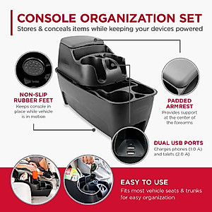 Rubbermaid RM Console Combo (USB)