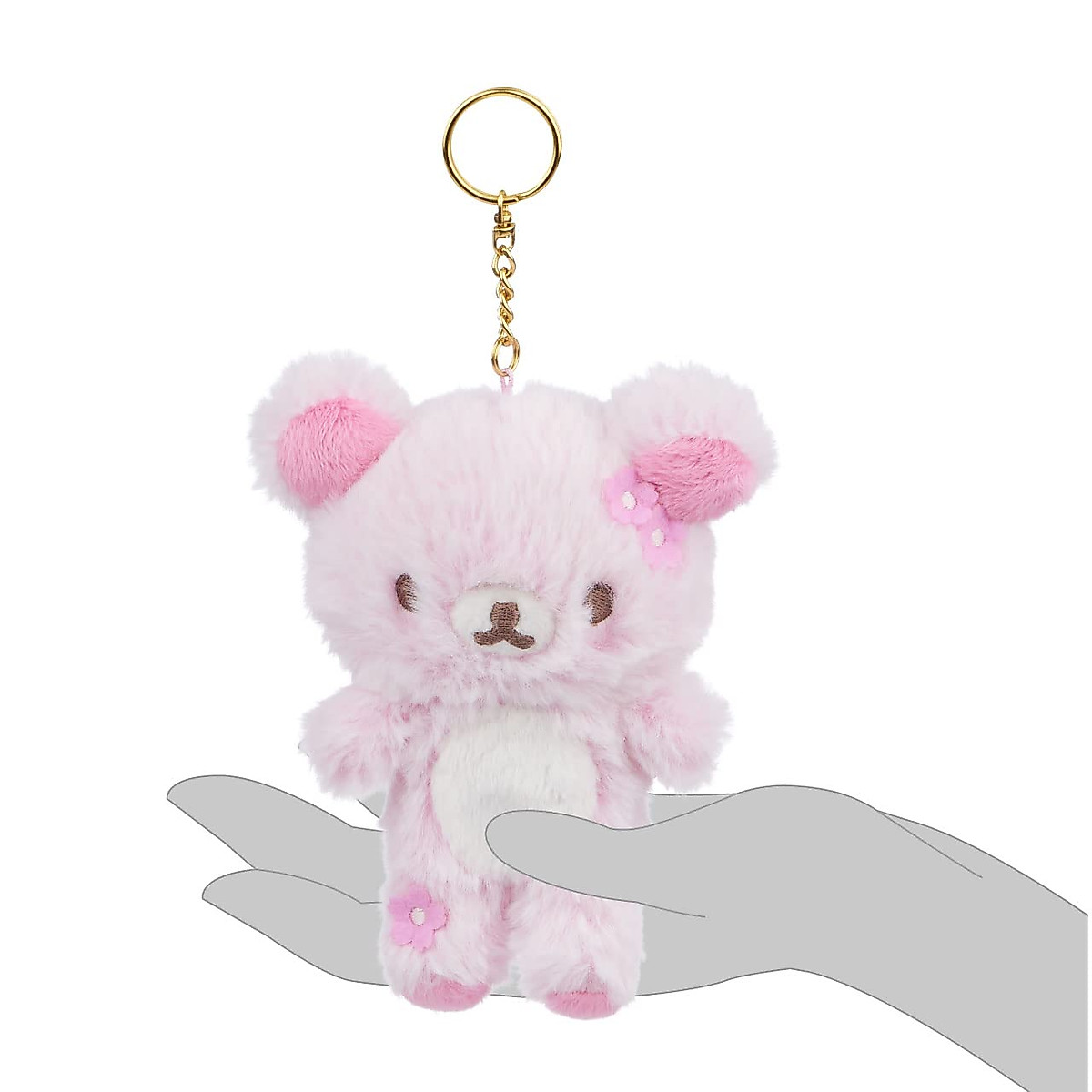 Rilakkuma San-X Original Cherry Blossom Series Charm Keychain