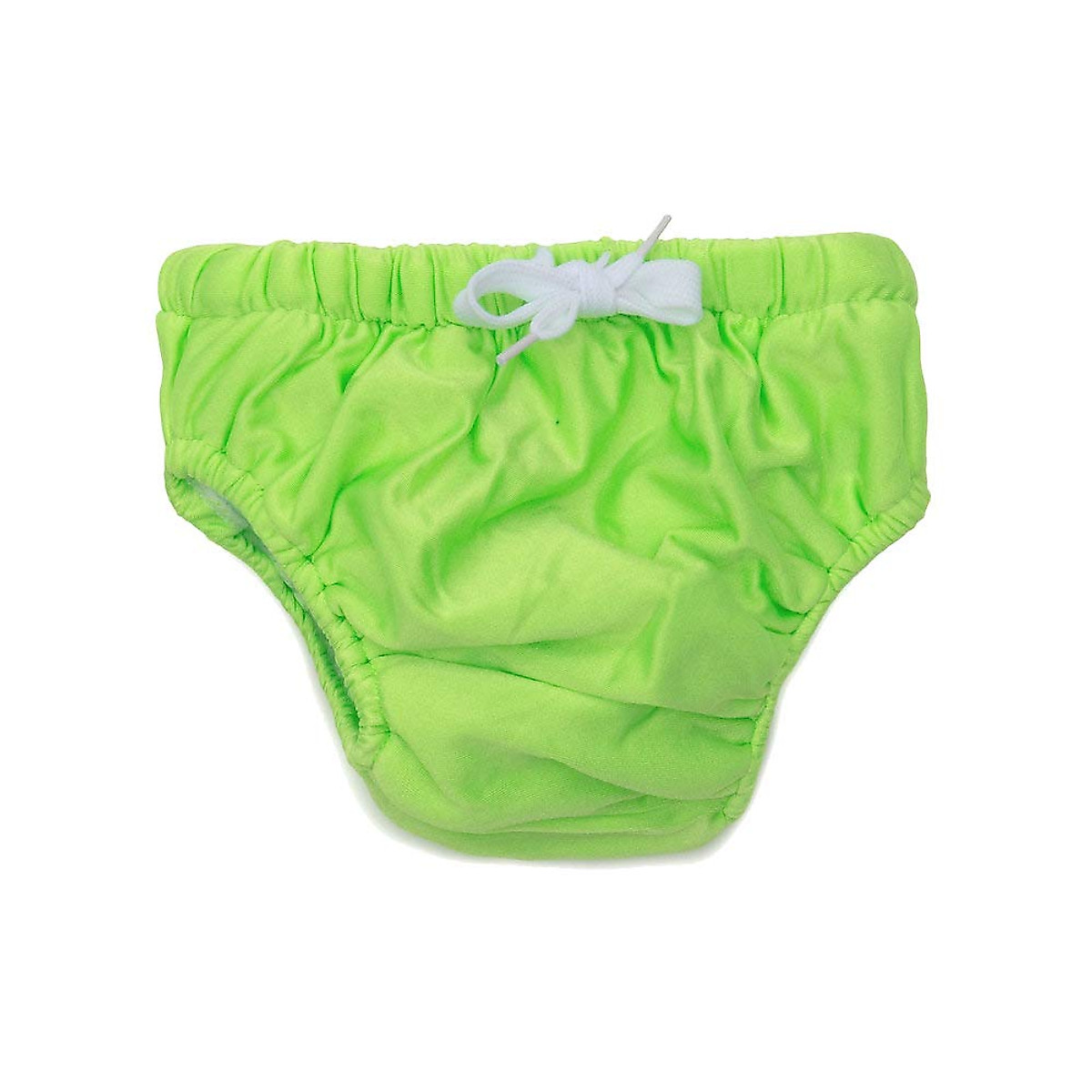 KaWaii Baby Swim Cloth Diaper, Reusable Unisex Toddler Swimming Pants, Lightweight, Baby Boy & Girl Gifts Blue & Green, Pack of 2 (32-40 lbs/2-3T)