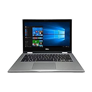 Dell Inspiron 13 2-in-1 5379 13.3 Full HD Touch Screen - 8th Gen Intel Core i7-8550U up to 4.0 GHz, 8GB Memory, 256GB SSD Windows 10, Gray (Renewed)