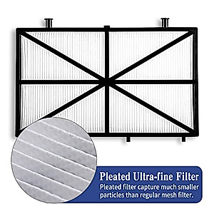 SUNRRA Ultra Fine Filters Compatible with Dolphin Nautilus CC Plus, M200 / M400 / M500, Part# 9991432-R4, Pleated Pool Cleaner Replacement Part, 4 Packs