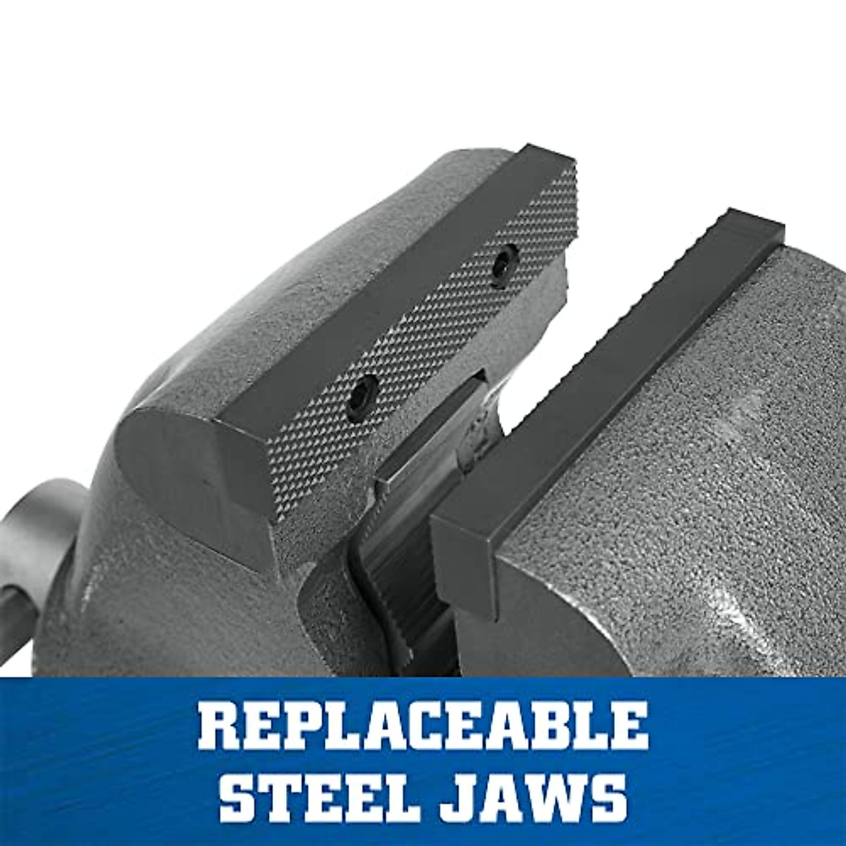 Wilton C-2 Pipe And Bench Vise, 5" Jaw Width, 7" Max Jaw Opening, 5-5/16" Throat (28827)