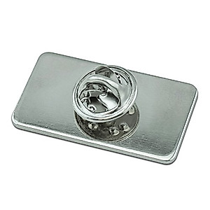 Ford Motor Company Blue Oval Logo Metal Rectangle Lapel Hat Pin Tie Tack Pinback