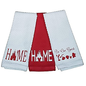 Disne* Kitchen Towels/Disne* Bathroom Towels Mickey/Magic Castle/Ears/Be Our Guest Kitchen/Bathroom Towels