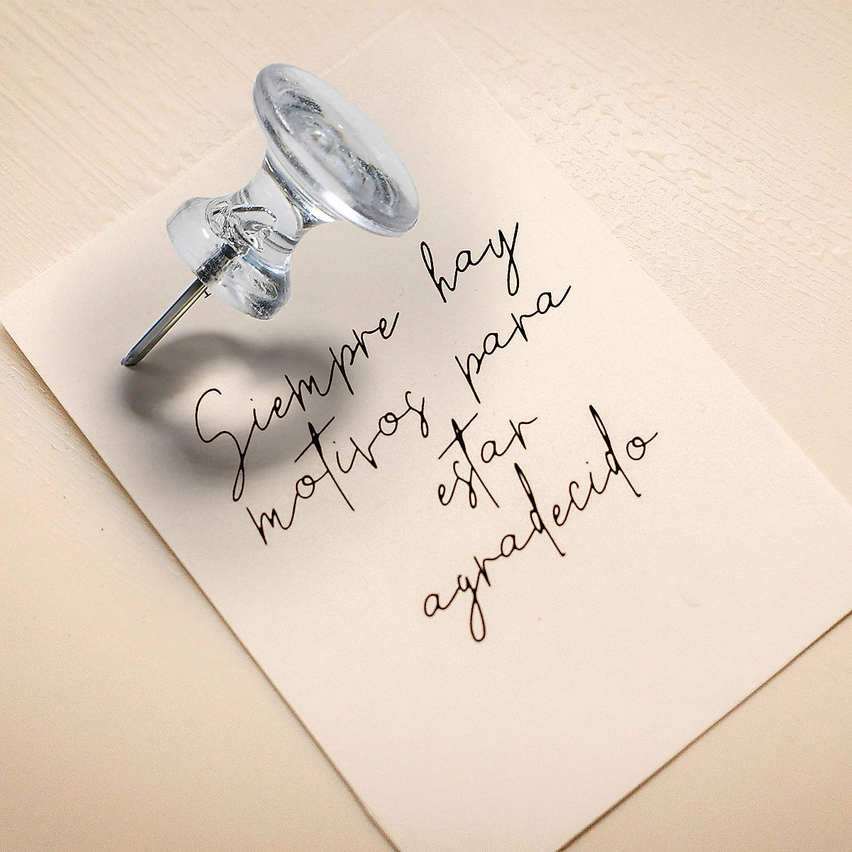 60 PCS Large Push Pins for Cork Board- Clear Thumb Tacks for Bulletin Board Jumbo Push Pins for Wall Long Thumbtacks (Clear)