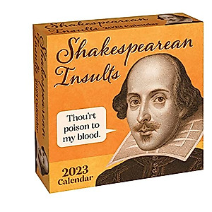 Shakespearean Insults 2023 Day-to-Day Calendar