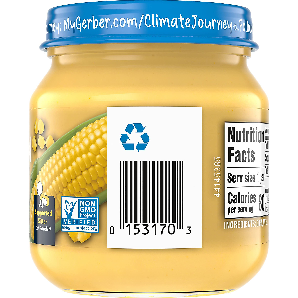 Gerber Natural for Baby 1st Foods Baby Food Jar (Corn)