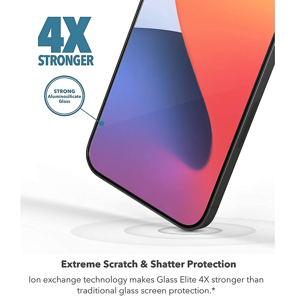 ZAGG InvisibleShield Elite Screen Protector for iPhone 11 and XR – Strongest Tempered Glass and Smudge-Free ClearPrint