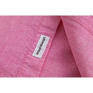 MUSE FATH Men's Button Down Dress Shirt-Casual Short Sleeve Shirt-Party Dress Shirt with Chest Pocket-Light Green-S