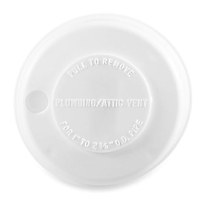 Camco 40034 Replacement Plumbing Vent Cap (Polar White)