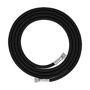 Master Airbrush Premium 10 Foot Nylon Braided Airbrush Hose with Standard 1/8" Size Fittings on Both Ends (Hose color may vary)