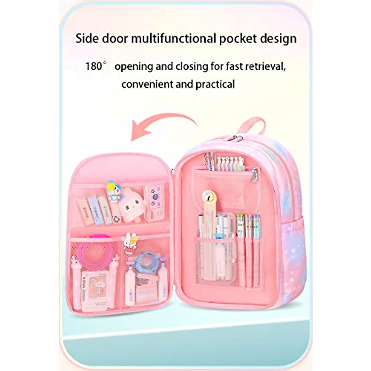 Rcuyyl Girls Backpack Cute Teen Laptop Bag School Bookbag Kindergarten Elementary Backpacks Girls Casual Travel Daypacks