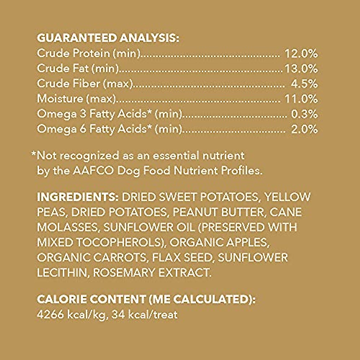 Amazon Brand - Wag Baked Biscuits Crunchy Dog Treats, Peanut Butter, 1.5 lb