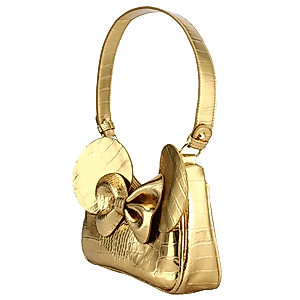 Disney Minnie Mouse Gold Metallic Mini Handbag