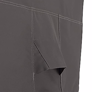 Classic Accessories Ravenna Water-Resistant 98 in. BBQ Grill Cover for Island with Left/Right Grill Head