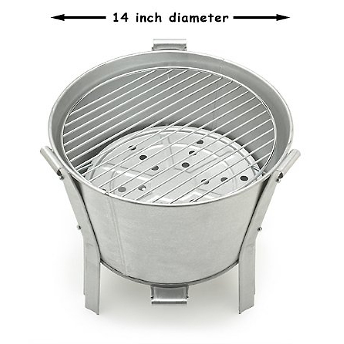 Old Smokey Charcoal Grill #14 (Small)