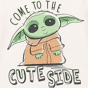 STAR WARS The Mandalorian Newborn Baby Boys Bodysuit Pants and Hat 3 Piece Outfit Set 0-3 Months