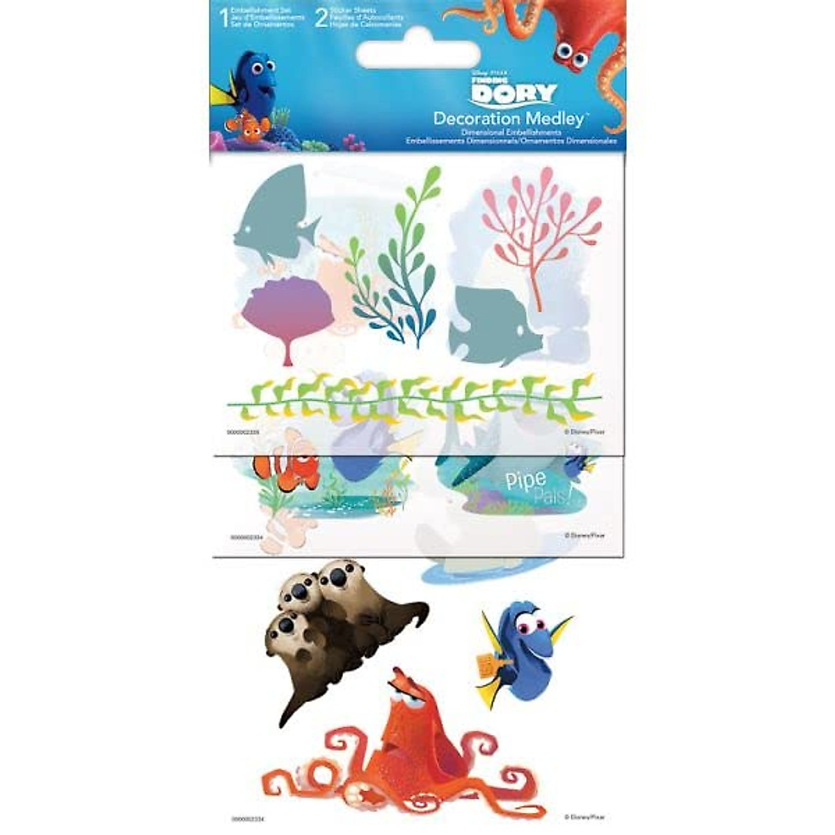 Pinkfong Baby Shark Baby Shark Backpack Lunch Box Set for Boys, Girls ~ 4 Pc Bundle With 16 in Baby Shark School Bag, Lunch Bag, Finding Dory Stickers, And More (Baby Shark School Supplies)