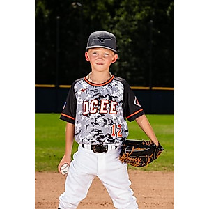 Mizuno Classic Elastic Baseball/Softball Belt , Adult One Size Fits All, Shocking Pink