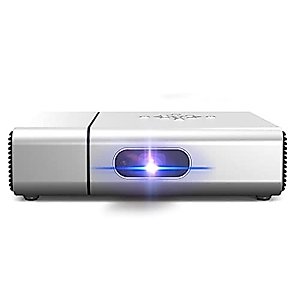 Portable Projector Native 1080P 5G WiFi Bluetooth Projector 25000L True 3D Blu-ray/4K Super Color-300 inch Suitable for Home Theater, Commercial Outdoor, Compatible with iOS/Android/TV