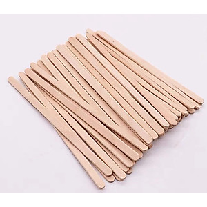 Wooden Coffee Stirrers Sticks Natural Wood, 5.5 inches Long (500)