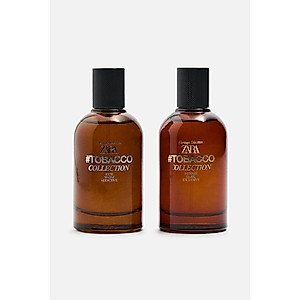 Zara Men’s TOBACCO COLLECTION Rich/Warm/Addictive/Intense/Dark/Exclusive 2X Eau De Toilette 3.4 fl.oz. each