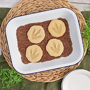 T-Rex Footprint Fossil cookie cutter, 1 piece - Bakerlogy