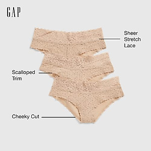 GAP womens Lace Cheeky VALENTINES DAY XXL