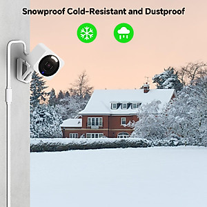 30FT Outdoor Power Adapter for WYZE Cam V4, WYZE Cam OG/V3/V3 Pro, L-Shape Micro USB Extension Cable for WYZE Cam Pan V3, Replace for WYZE Plug, IP67 Waterproof Flat Cable Charge Your WYZE Camera