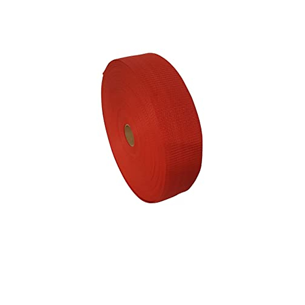 3 Inch 40 Yards Heavy Polypropylene Webbing for General Use Made in USA. (Red)
