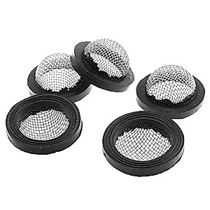 DGZZI Hose Filter Washer 20PCS Stainless Steel Washers Inlet Filter for 3/4 Inch Garden Hose Washing Machine