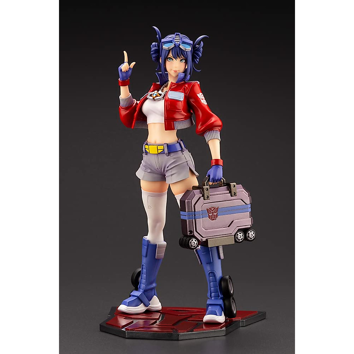 Transformers: Optimus Prime Bishoujo Statue Multicolor