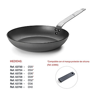 Lacor-63720-NON.STICK BLACK IRON FRYING PAN 20 CM.