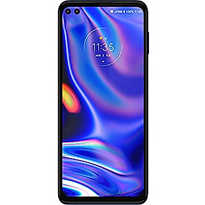 Motorola One 5G UW 128GB Blue for Verizon (Renewed)