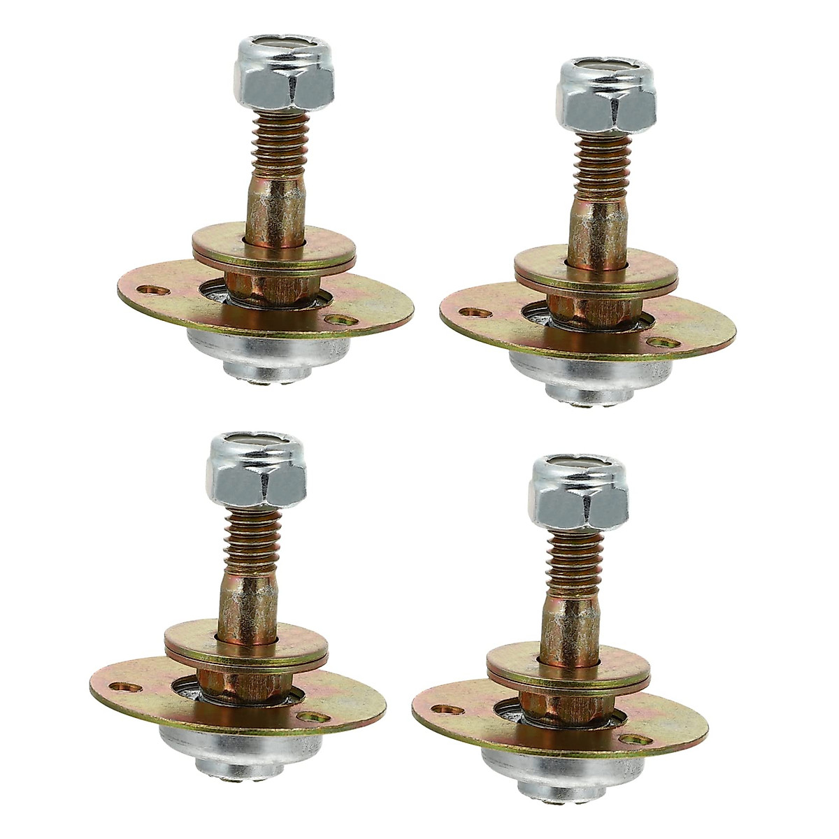 VINTORKY 4pcs Rocking Chair Bearing Rocking Chair Part Mechanic Accessories Mxmm Bearing Chair Linkage Threaded Bearing Furniture Connecting Fitting Iron Office Mechanical Screw