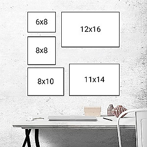 Canvas Custom, Custom Print with Your Photos for Pet, Printed in USA (8X8 INCH)