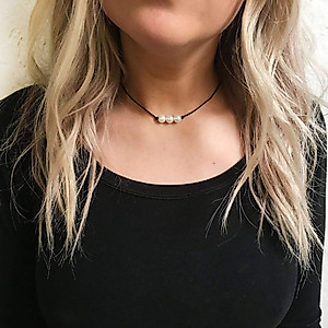 Wremily 4-12 Pieces Beaded Choker Necklaces for Women Boho Seed Bead Choker Set Hawaiian Handmade Turquoise Beach Beads Necklace Chain Jewelry