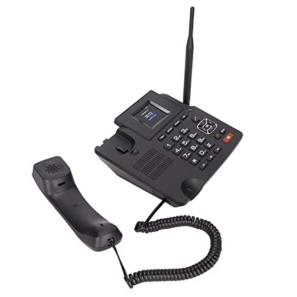 VOIP Phone, Multifunctional Wireless 4G VOIP Phone Holder in ABS Material for Government Office for Business (US Plug)