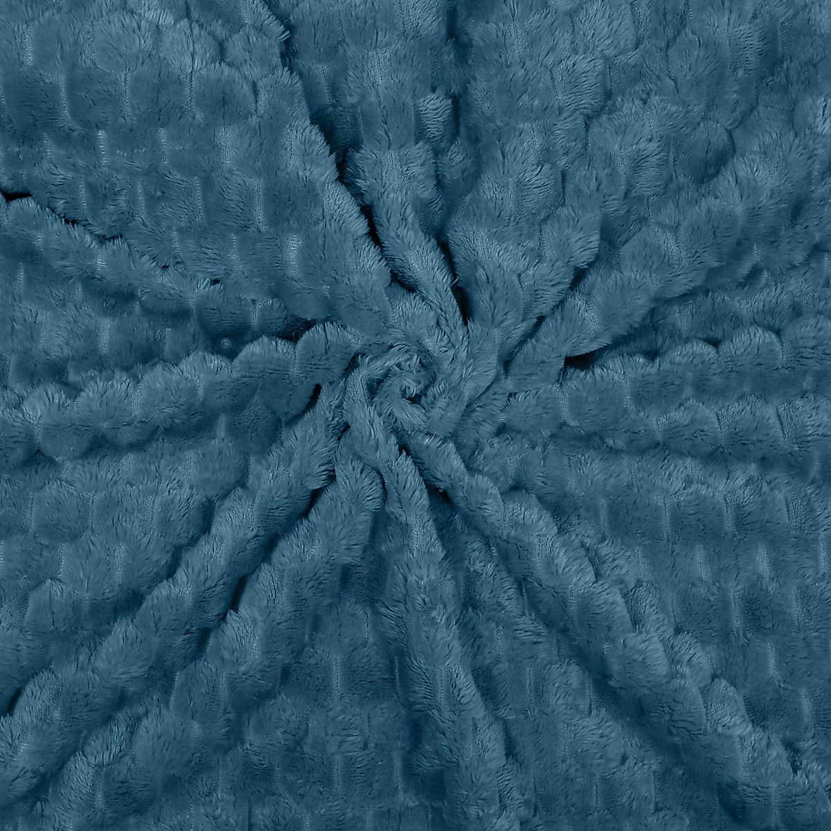 XKY Fleece Throw Blankets, Super Soft Flannel Cozy Blankets for Adults, Home Fleece Throw Blanket for Couch or Bed, Throw Size Warm Plush Blankets for All Season (70"×80", Blue)